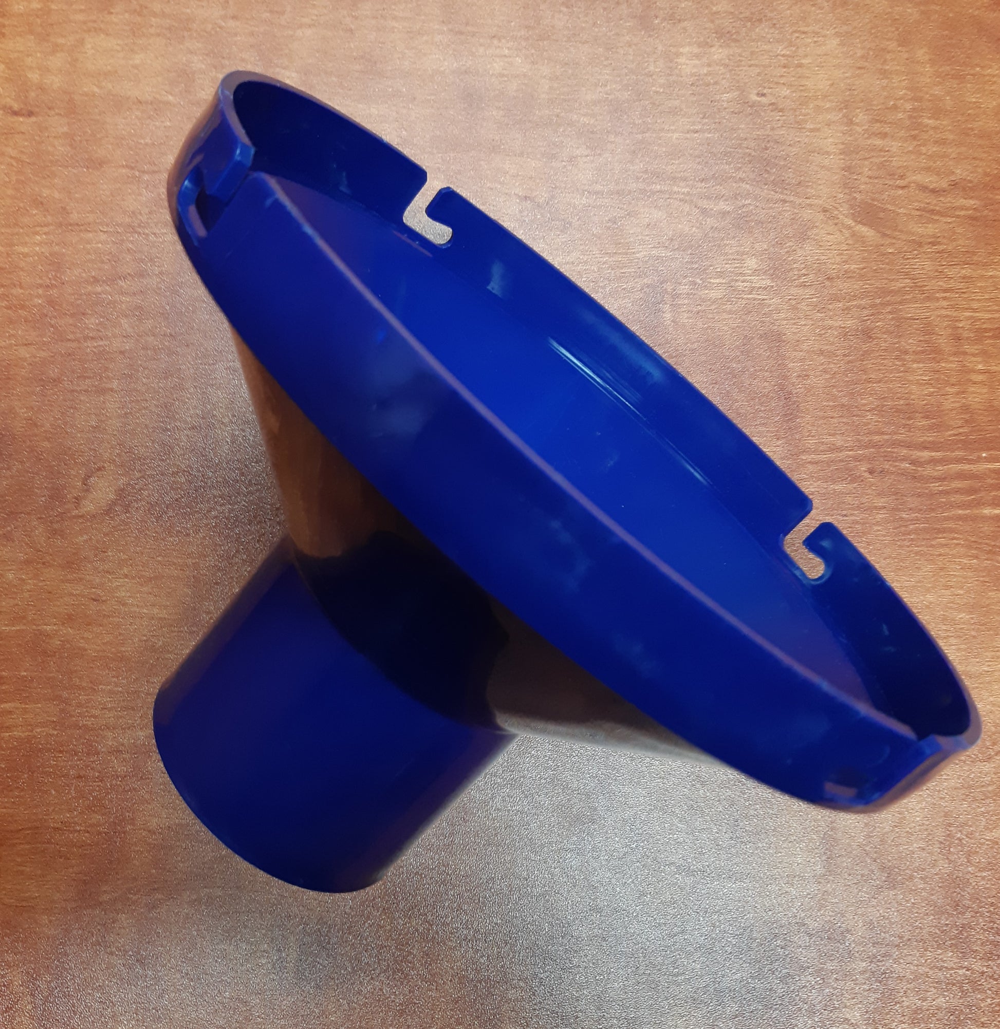 BLUE FEED FUNNEL FOR PVC TUBE — Jyga Technologies